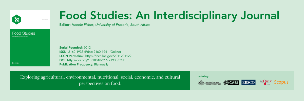 Journal | Food Studies Research Network